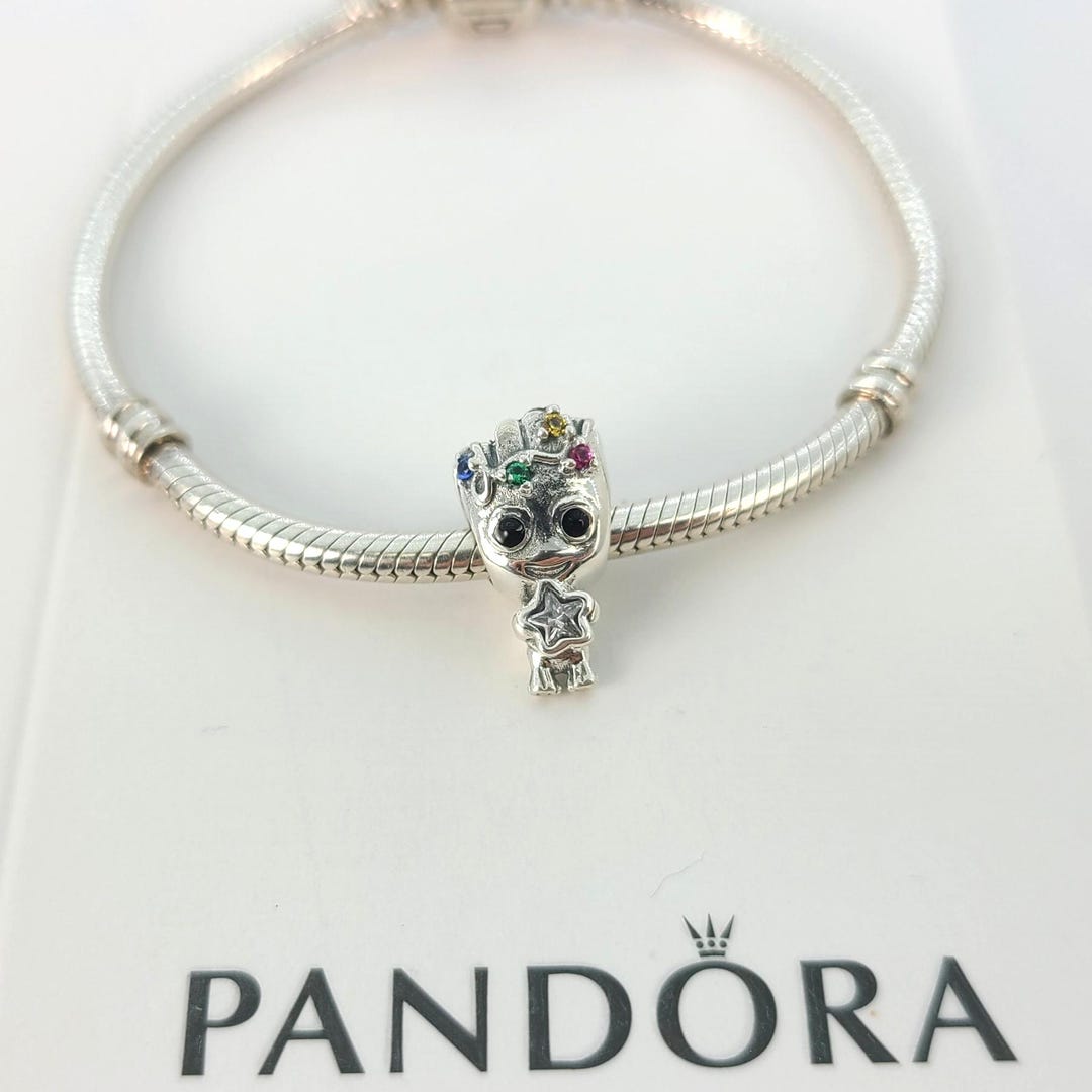Pandora Marvel Groot Star Charm 793559C01 W/box - Etsy