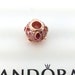 New Pandora Rose Gold Pink Pave Daisy Flower Charm 788797C01 W/box - Etsy