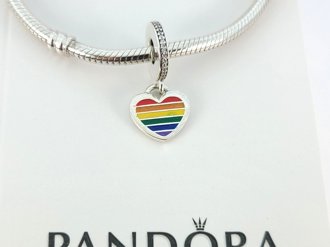 New Pandora Pride Dangle Charm # 792017 W/box - Etsy