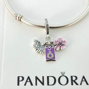 Japanese Sakura Pandora Charm - Etsy
