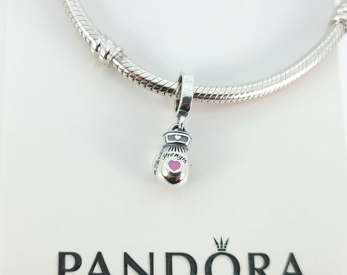 New Pandora Boxing Glove Dangle Charm # 792550C01 W/box - Etsy