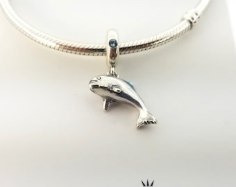 New Sterling Silver Electric Guitar Dangle Charm for Pandora Bracelet ...