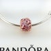 New Pandora Rose Gold Pink Pave Daisy Flower Charm 788797C01 W/box - Etsy