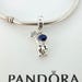 Pandora Hot Air Balloon Blue Heart Charm # 793595C01 W/box - Etsy