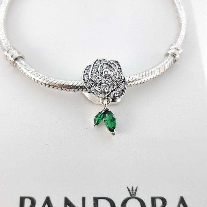 Red Rose Charm - Etsy