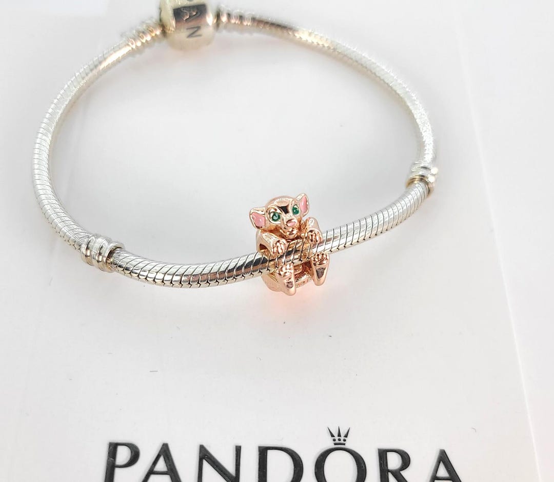 Pandora Rose Gold Plated Disney the Lion King Nala Charm # 783250C01 W ...