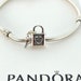 New Sterling Silver Padlock & Heart Key Charm for Pandora Bracelet ...