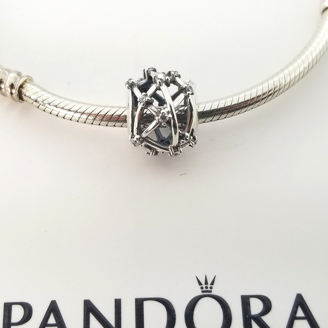 New Sterling Silver Openwork Star Constellations Charm for Pandora ...