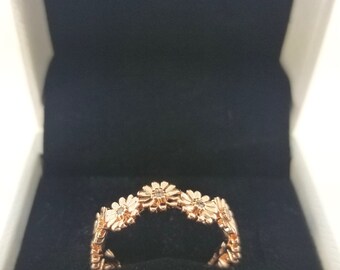 Gold Daisy Ring | Etsy