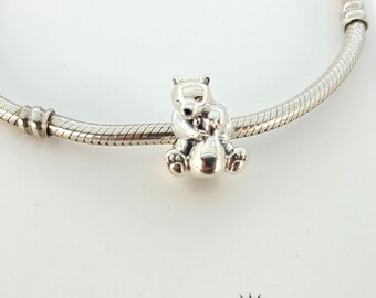 Pandora Blue Butterfly Quote Double Dangle Charm 790757C01 W/box - Etsy