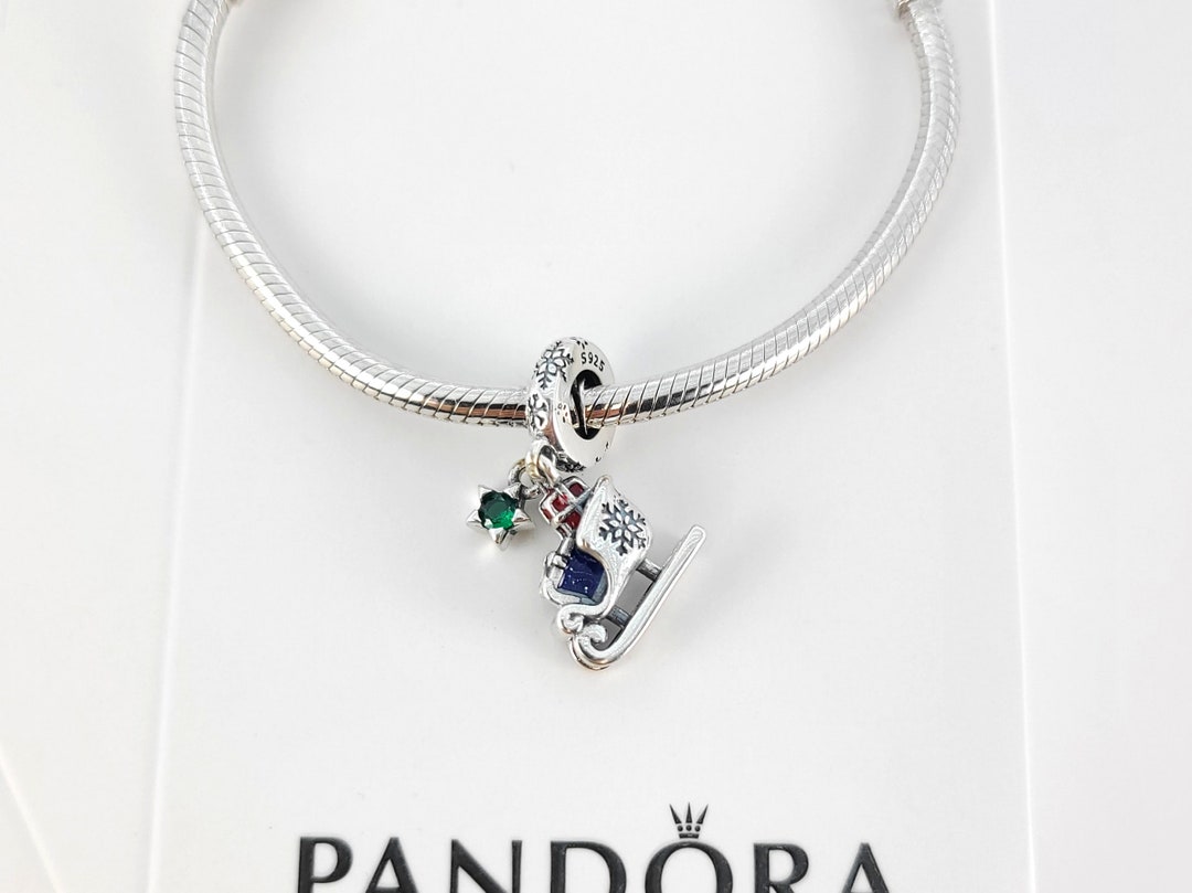New Pandora Christmas Sleigh 2023 Dangle Charm # 792977C01 W/box - Etsy