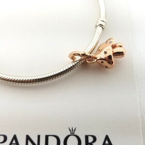 New Rose Gold Plated Sparkling Mushrooms Dangle Charm for Pandora ...