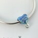 Pandora Hot Air Balloon Blue Heart Charm # 793595C01 W/box - Etsy