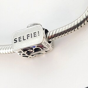 New Sterling Silver Marvel Spider Man-camera Selfie Charm for Pandora ...