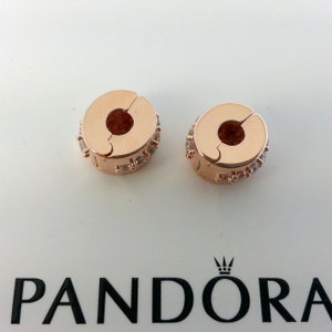 New Rose Gold Plated Shining Path Clip Charm for Pandora Bracelet ...