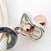 New Rose Gold Plated Baby Pacifier Dangle Charm for Pandora Bracelet ...