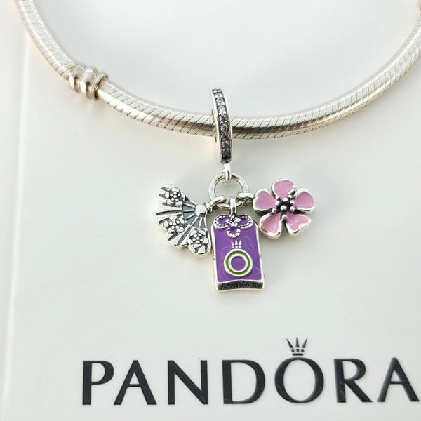 Japanese Fan Charm - Etsy