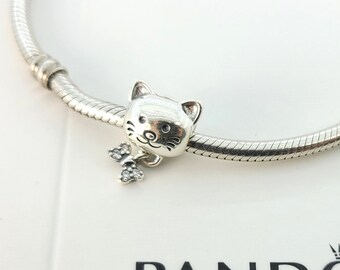 New Sterling Silver Electric Guitar Dangle Charm for Pandora Bracelet ...