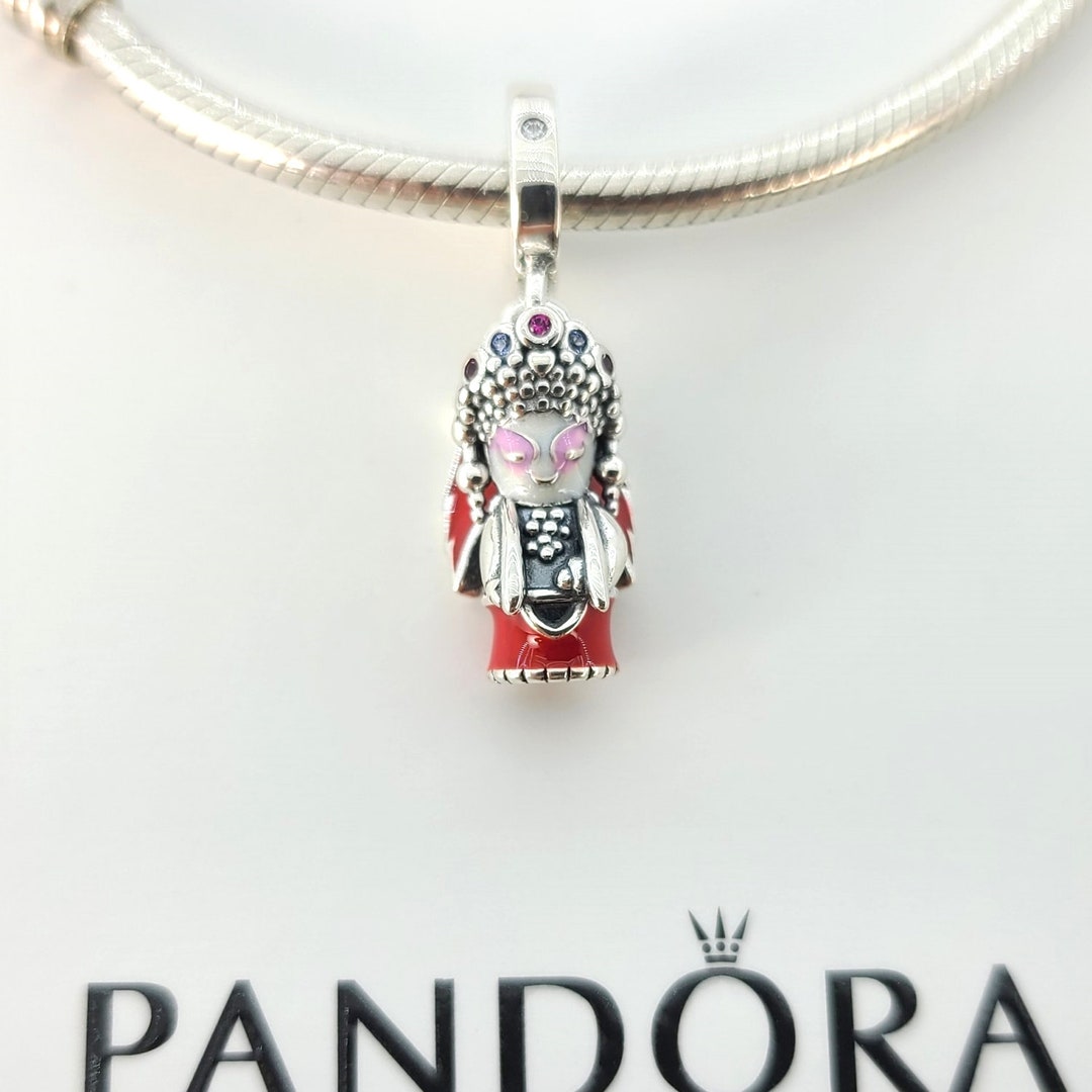 New Sterling Silver Japanese Woman Dangle Charm for Pandora Bracelet ...
