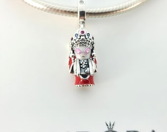 New Rose Gold Plated Pink Daisy Spacer Clip Charm for Pandora Bracelet ...