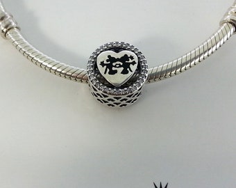 New Sterling Silver Infinite Hearts Sparkling Clip Charm for Pandora ...