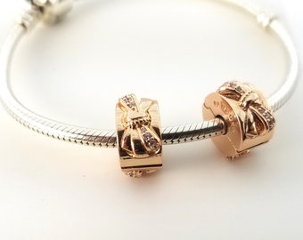 New Pandora Shine Collection Lucky Four-leaf Clover Clip Charm 768000CZ ...