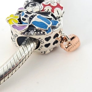 New Rose Gold Disney Ohana Lilo & Stitch Inspired Charm for - Etsy