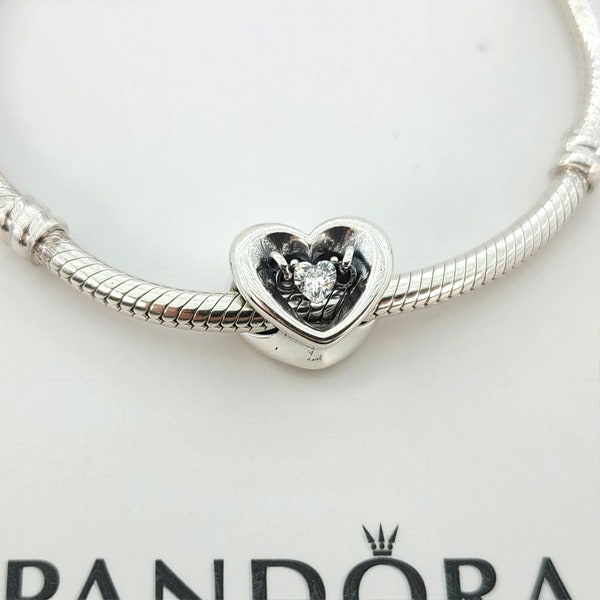 Pandora Floating Heart - Etsy