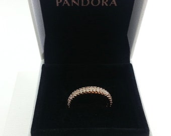 Pandora Gold Ring | Etsy