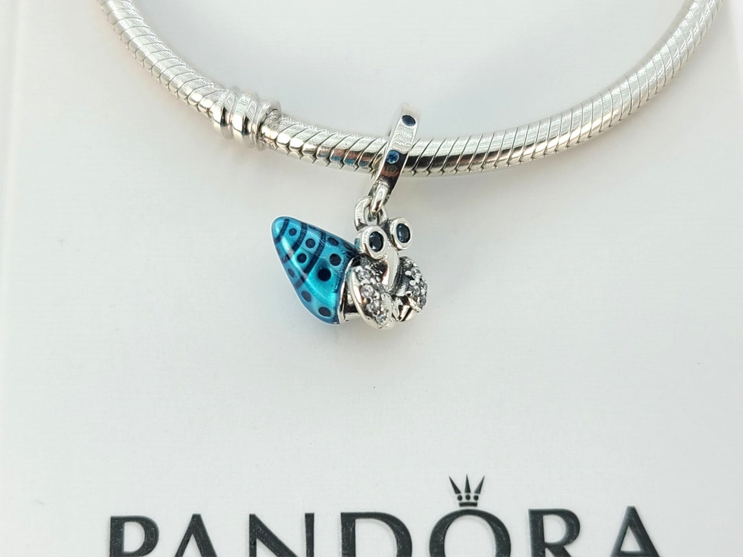 New Pandora Glow-in-the-dark Hermit Crab Dangle Charm # 792700C01 W/box ...