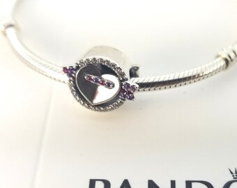 New Rose Gold Plated Pink Daisy Spacer Clip Charm for Pandora Bracelet ...