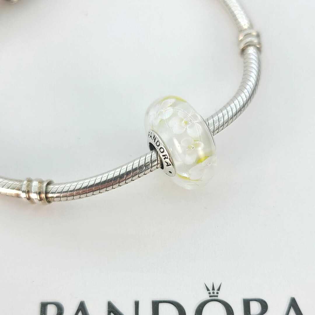 Pandora Field of Daisies Murano Glass Spring 2014 Charm # 791623 ...