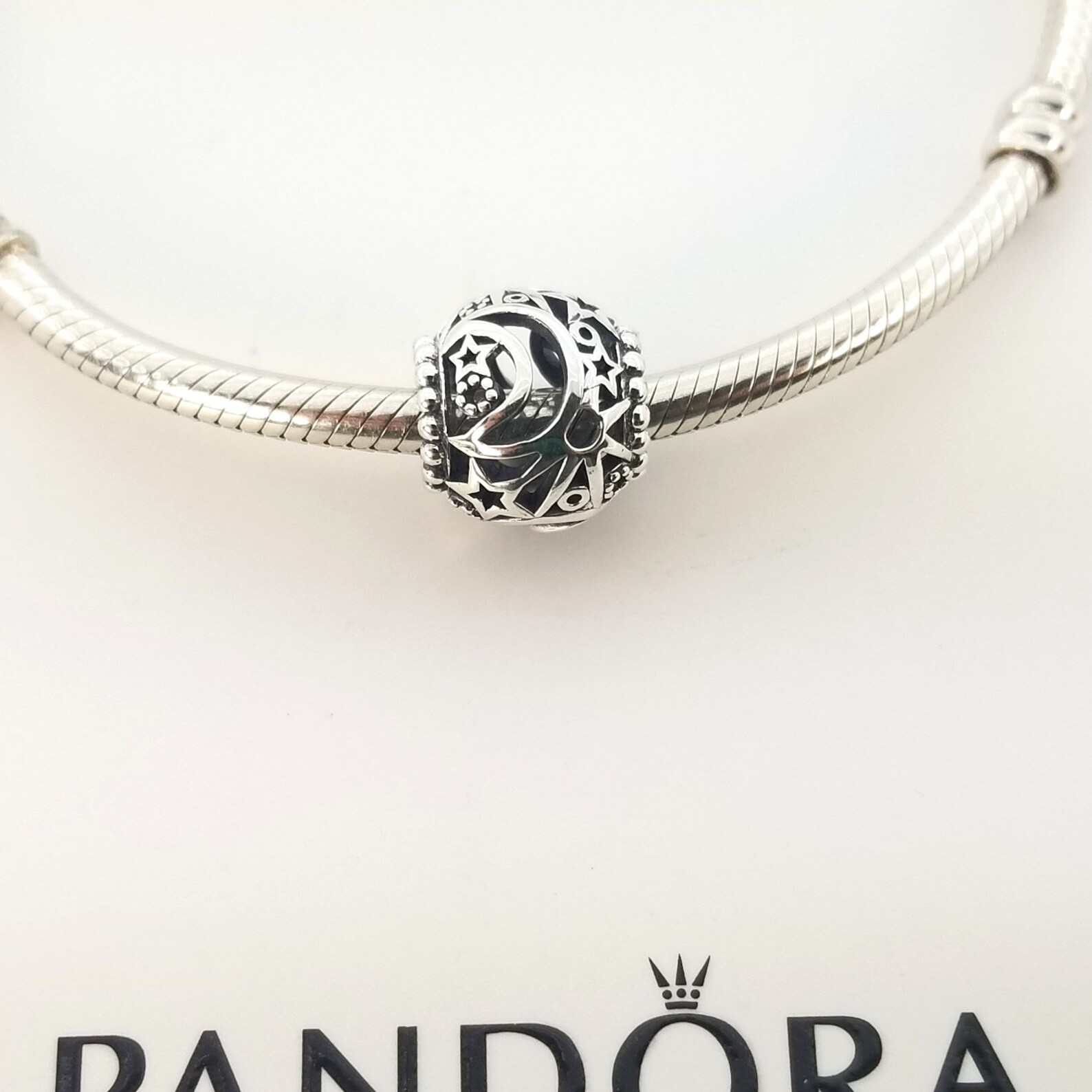 Neue Pandora Sterling Silber Openwork Sonne Sterne & Mond | Etsy