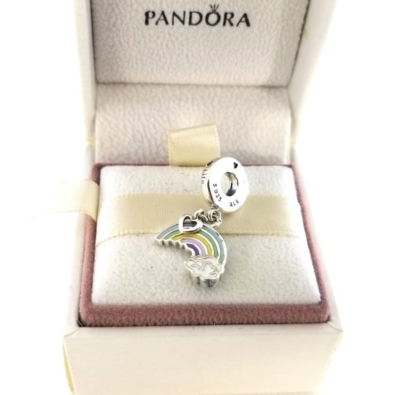 New Sterling Silver Rainbow of Love Charm for Pandora Bracelet | Etsy