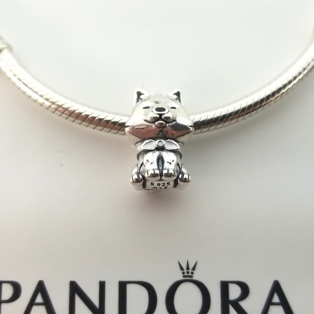 New Sterling Silver Japanese Akita Inu Dog Charm for Pandora - Etsy