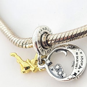 Pandora Charm Disney Parks Tinker Bell Celestial Night Dangle Charm ...