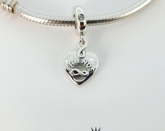 New Sterling Silver Electric Guitar Dangle Charm for Pandora Bracelet ...