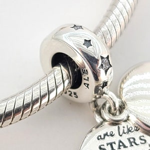 Pandora Family Love Double Dangle Charm 792987C01 W/box - Etsy