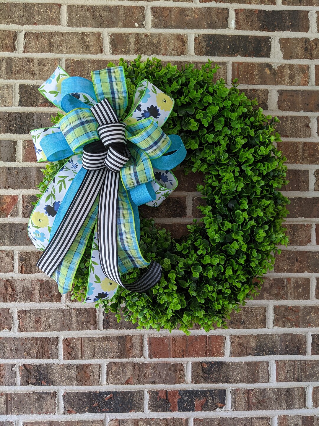 Spring Front Door Wreath, Eucalyptus Spring Wreath, Extra Large Spring ...