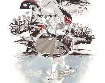 FINAL SALE Large Print Anankos Corrin - Etsy