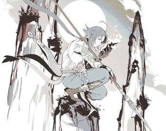 FINAL SALE Large Print Anankos Corrin - Etsy