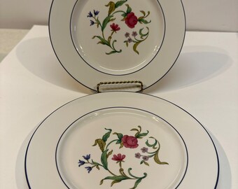 Lenox Rose Salad Plates - Etsy