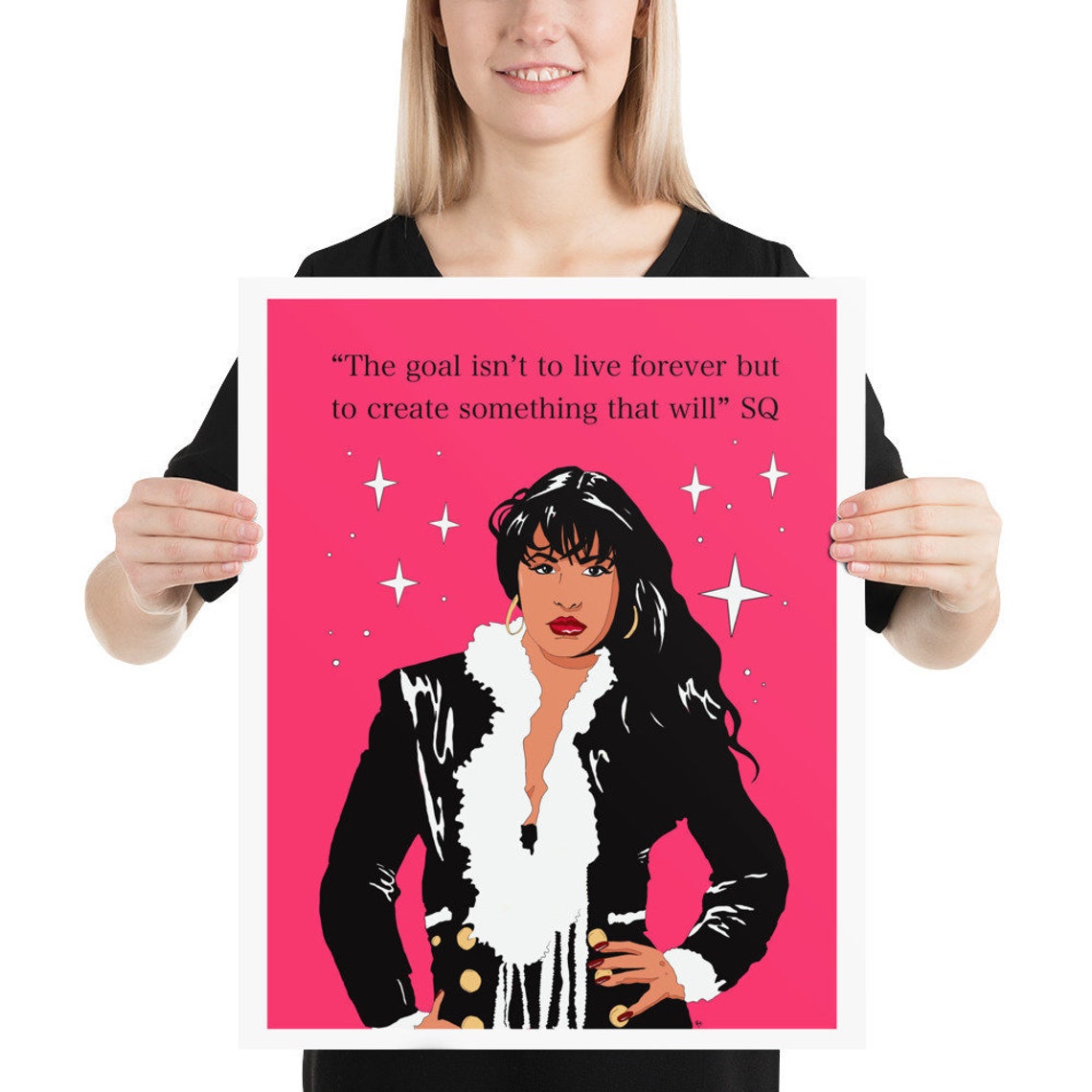 Selena Quintanilla Quote Poster | Etsy