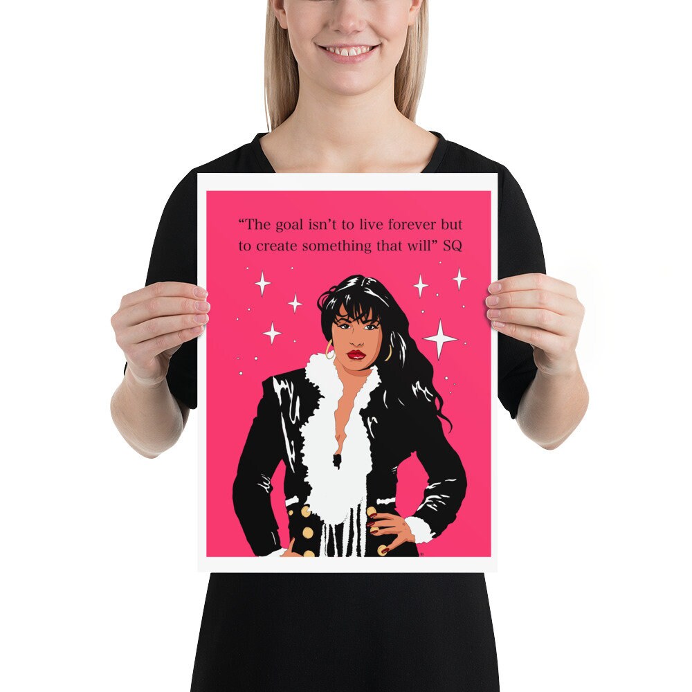 Selena Quintanilla Quote, Poster - Etsy