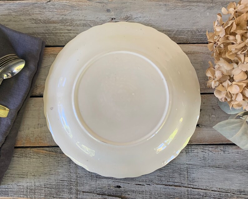Vintage Ironstone Plates - Etsy