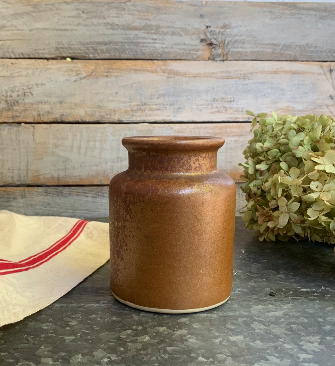 Vintage Brown Crock - Etsy