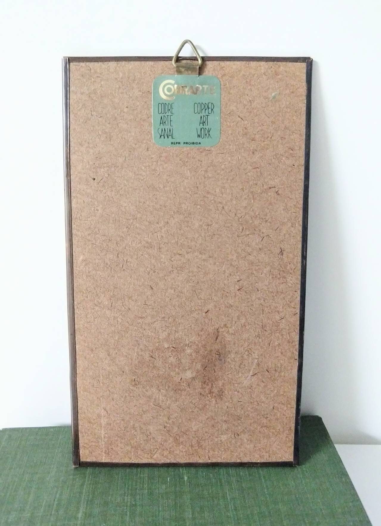 Vintage Sailboat Raft Copper Wall Hanging Ludovico Brasil - Etsy