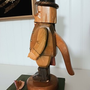 Vintage German Hand Carved Wood Nutcracker Hunter Huntsman Statue - Etsy
