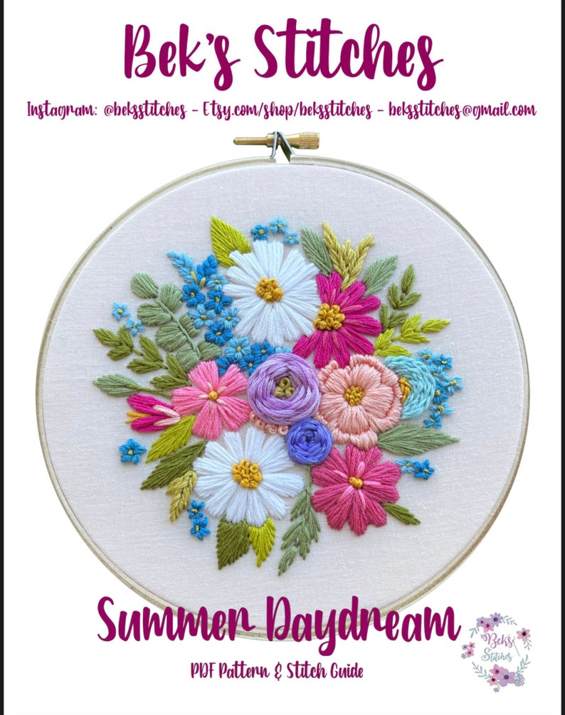PDF Pattern Summer Daydream Intermediate/advanced - Etsy