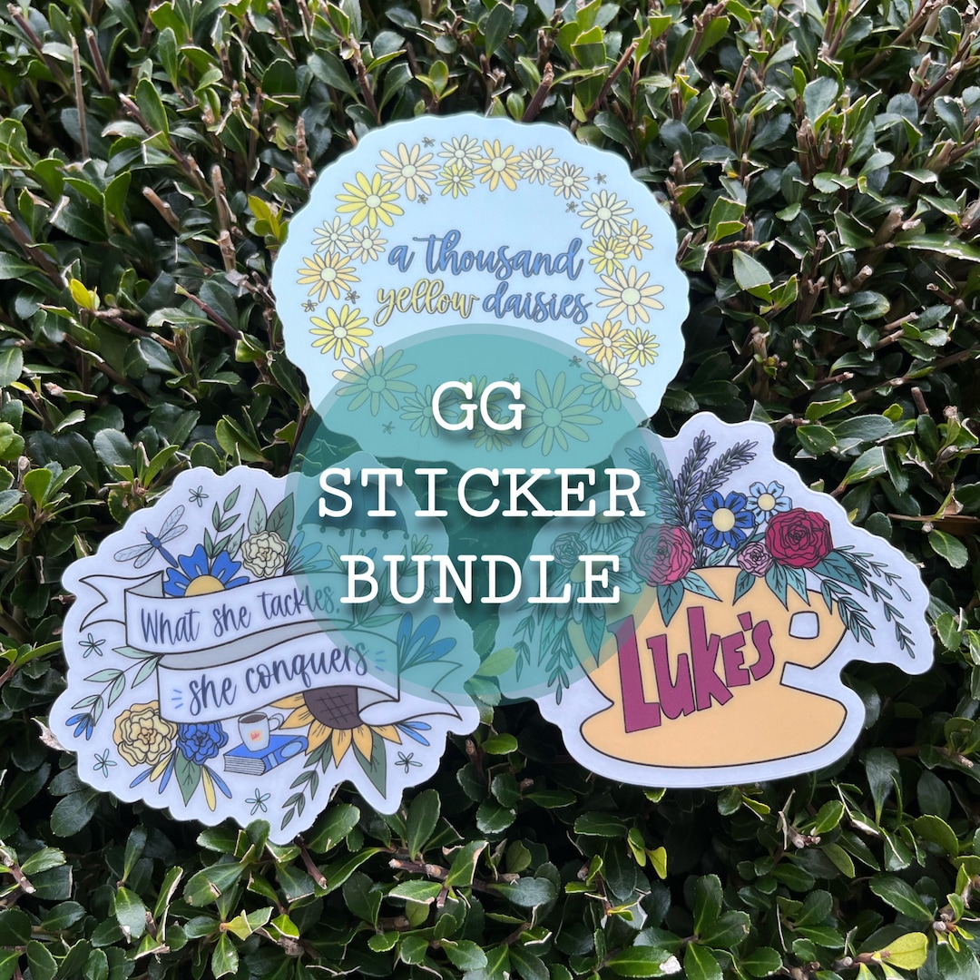 BUNDLE GG Sticker Collection, Vinyl Sticker, Waterproof Stickers - Etsy